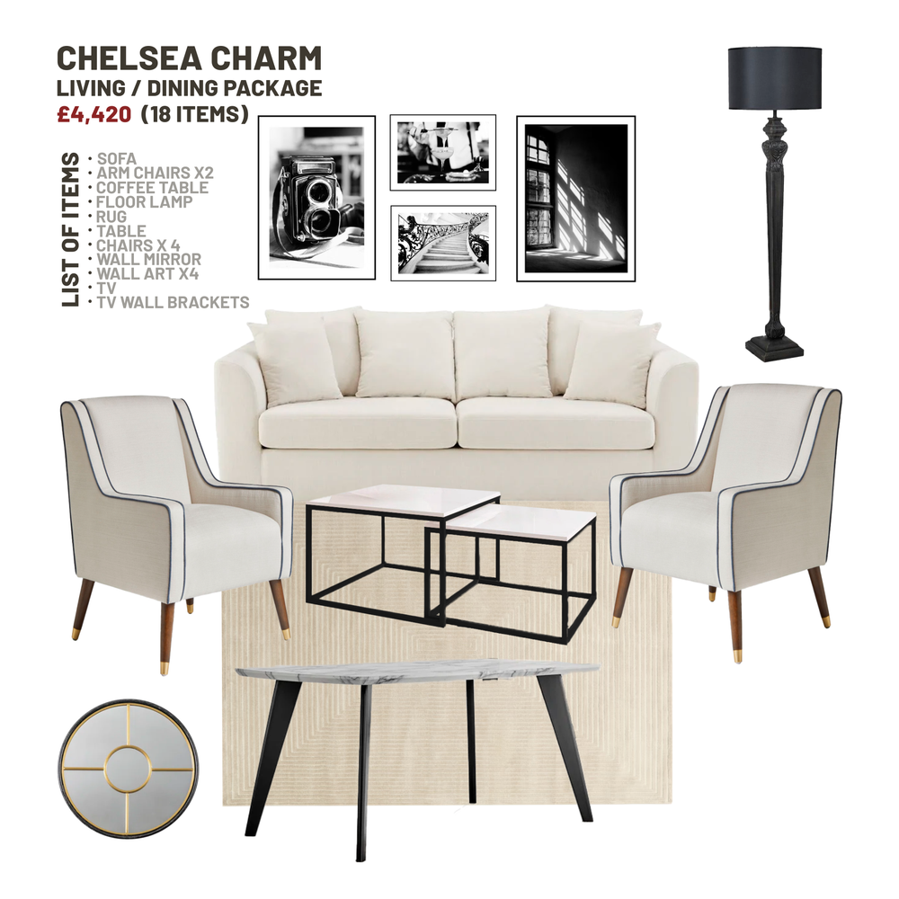 Chelsea Charm Living Room – HOMETASTIC SOLUTION